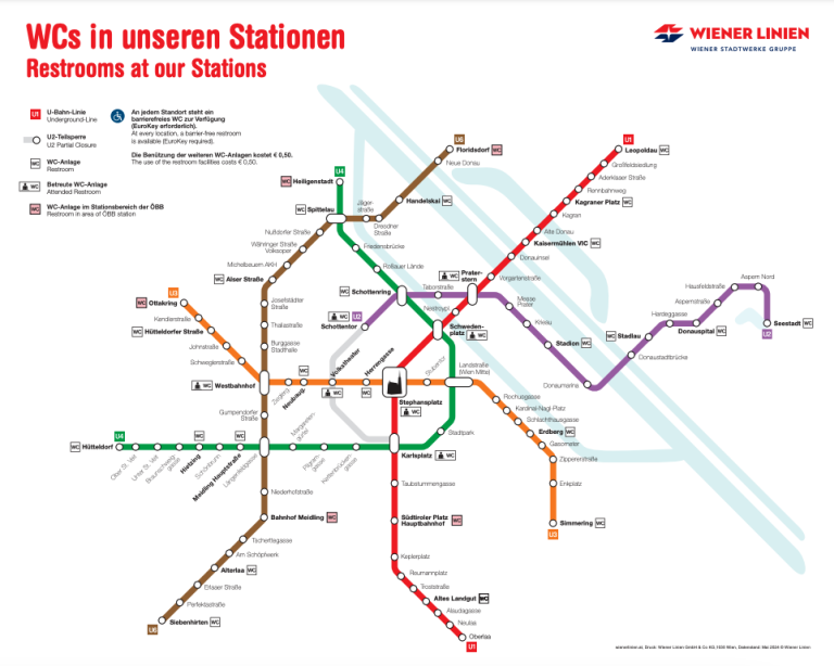 Metropolitana di Vienna: Orari, Costi, Biglietti, Mappa e Consigli